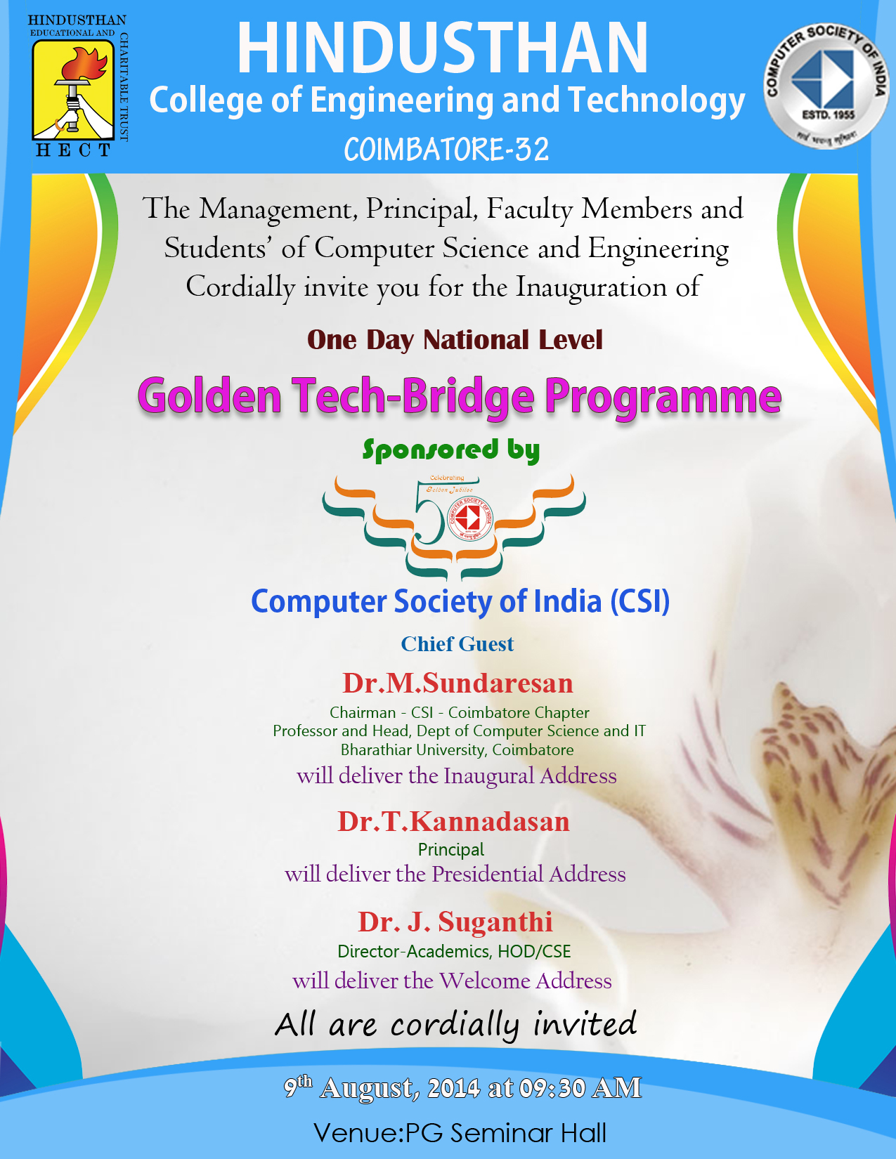 Computer Society of India, Coimbatore Chapter, Coimbatore, Tamilnadu, India